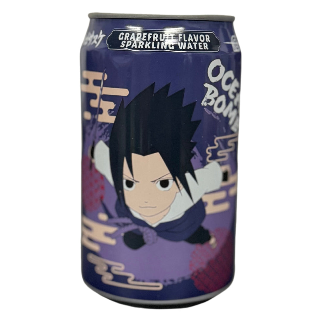 Naruto Sasuke Ocean Bomb Grapefruit Flavor Sparkling Water | 203 Exotics