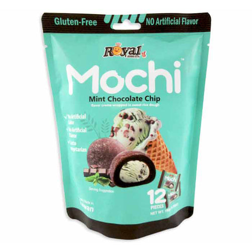 Royal Mochi Mint Chocolate Chip Mochi (12 Pieces) | 203 Exotics
