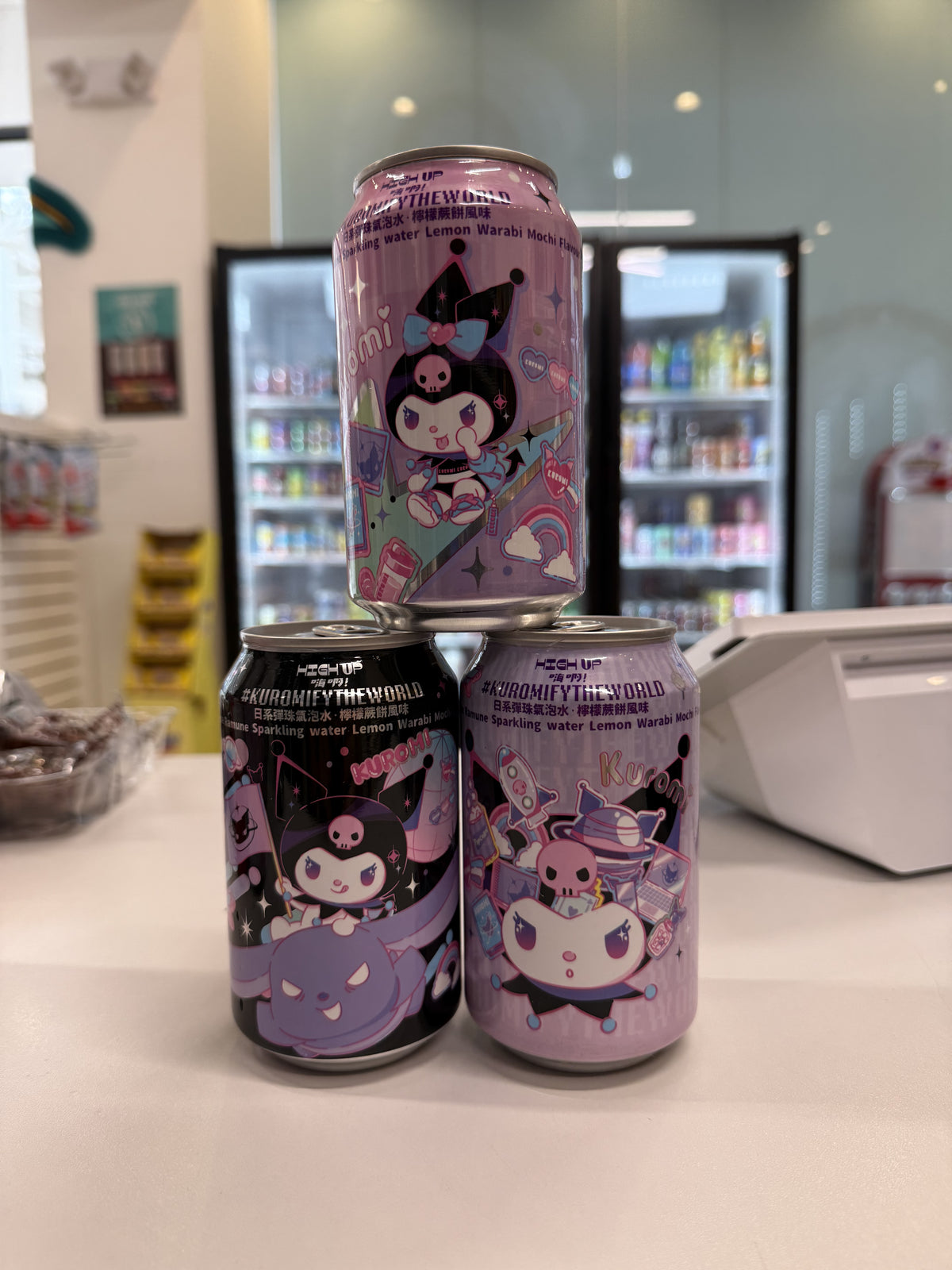 Kuromi Japanese Soda Lemon Warabi Mochi Flavor 1 Can | 203 Exotics