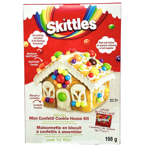 Skittles Gingerbread House (198g) | 203 Exotics