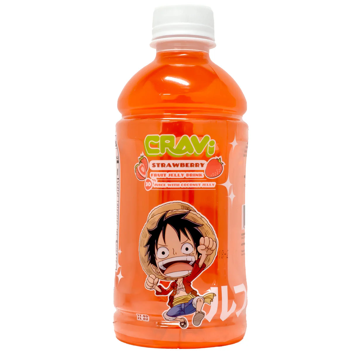 Luffy One Piece Strawberry Jelly Drink (350ml) | 203 Exotics