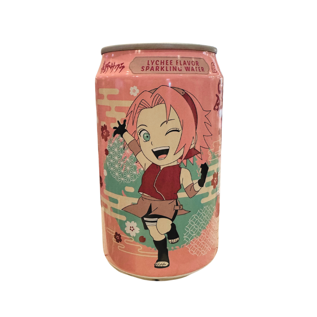 Naruto Sakura Ocean Bomb Lychee Flavor Sparkling Water | 203 Exotics