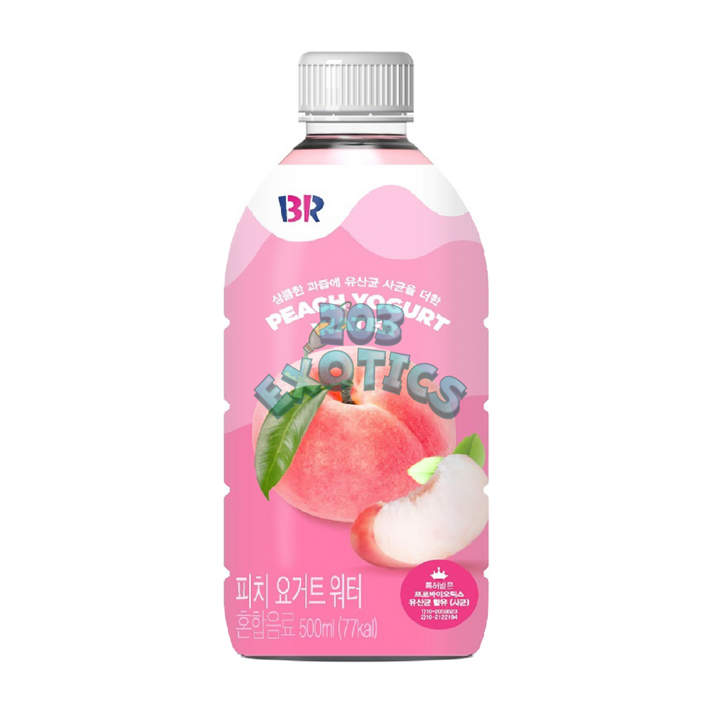 Baskin Robins Peach Yogurt Water (500ml) | 203 Exotics