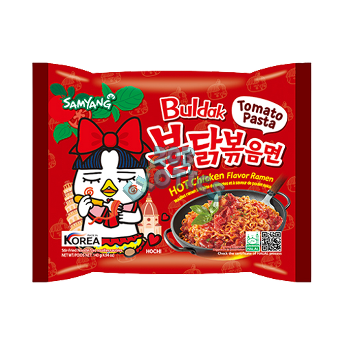 Buldak Ramen Tomato Pasta | 203 Exotics