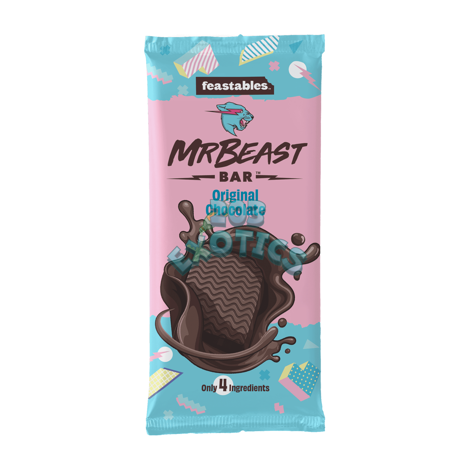 Feastables Mr Beast Bar Original Chocolate (60g) | 203 Exotics