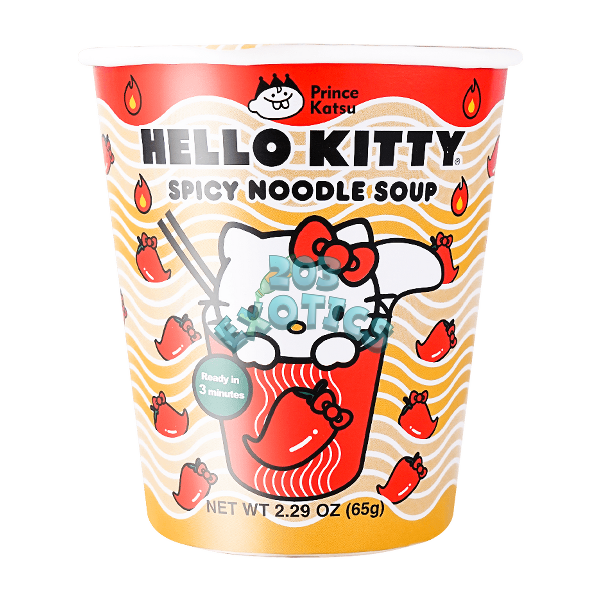 Hello Kitty Spicy Ramen (65g) | 203 Exotics