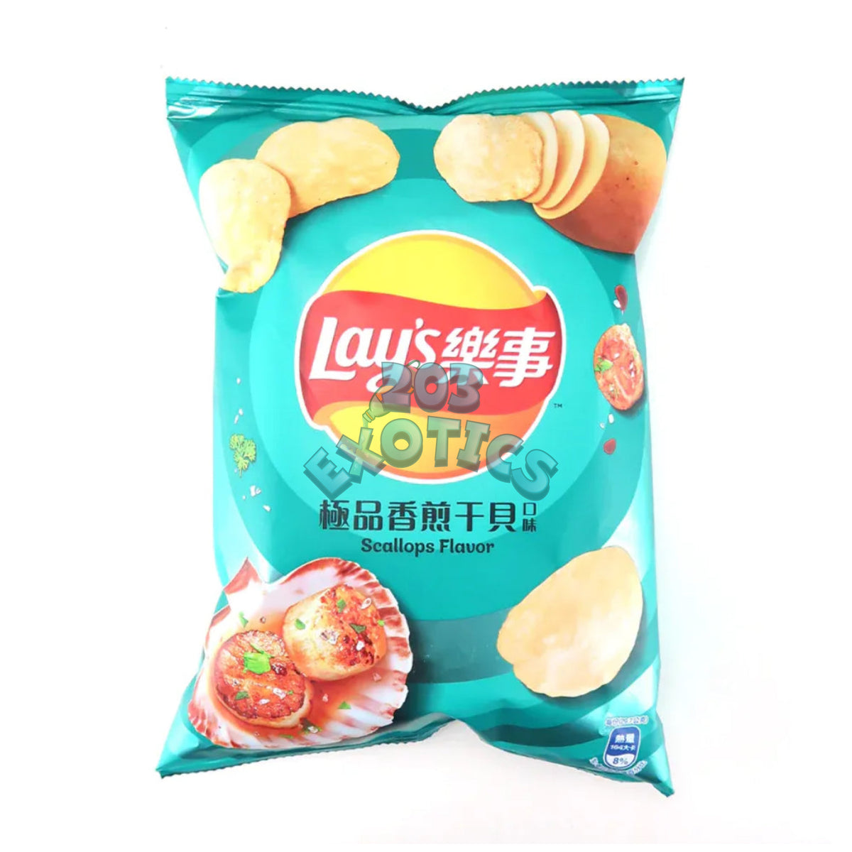 Lays Fried Scallops | 203 Exotics