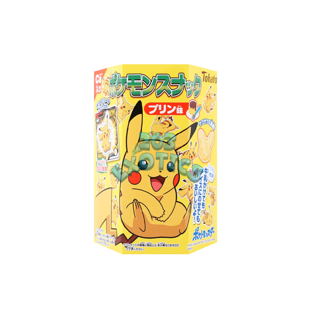 Pokemon Pudding flavor Puffs (23g) | 203 Exotics