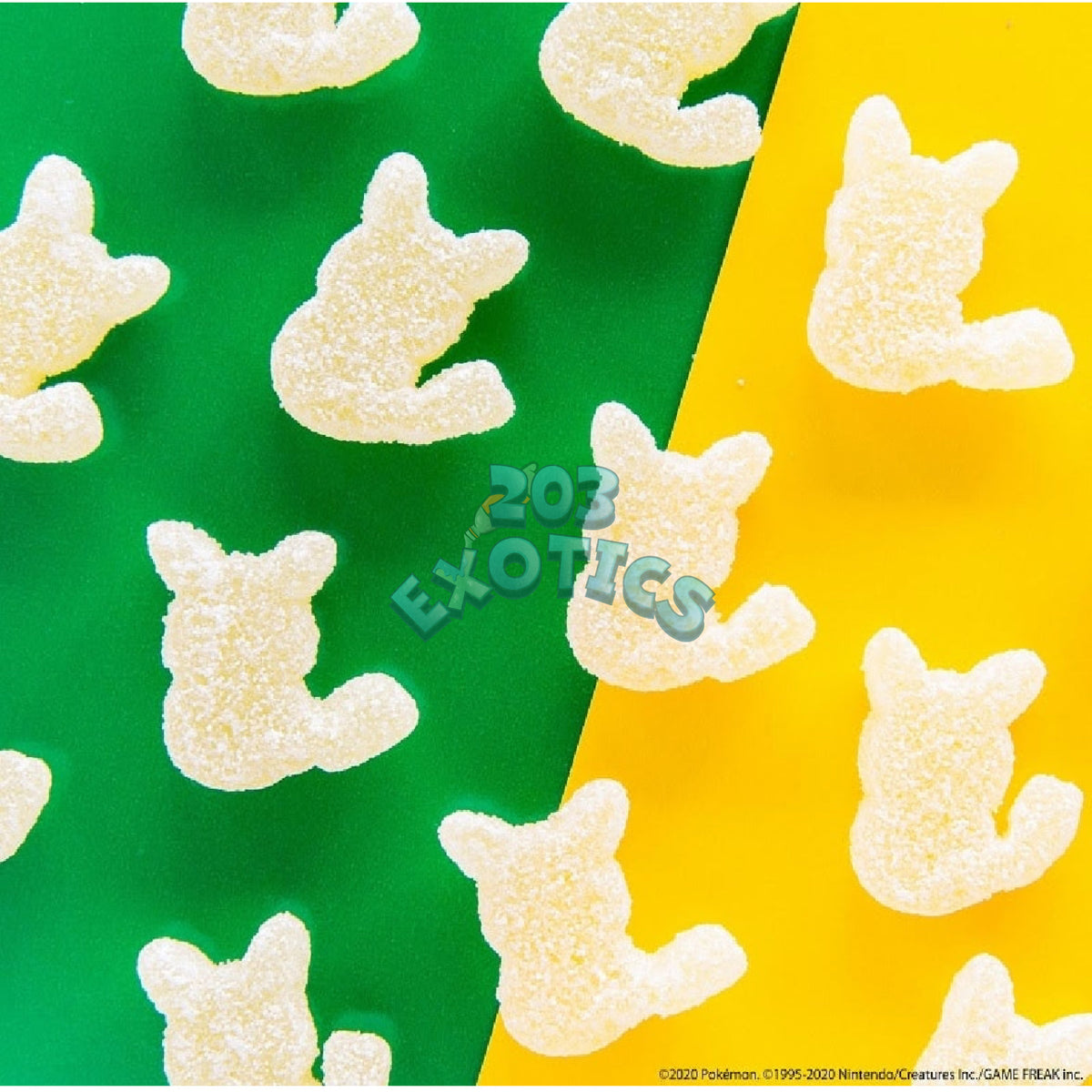 Pokemon Puré Lemon & Blue Raspberry Gummies(63g) | 203 Exotics