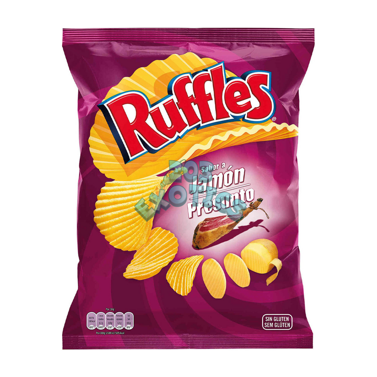 Ruffles Presunto Flavored Chips (122g) | 203 Exotics