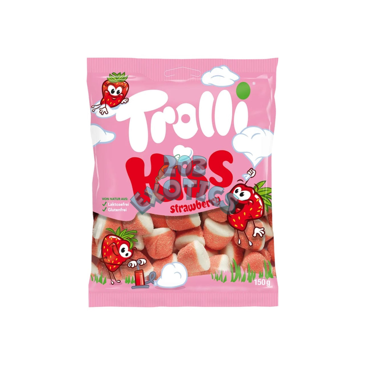 Trolli Strawberry Kiss (150g) | 203 Exotics