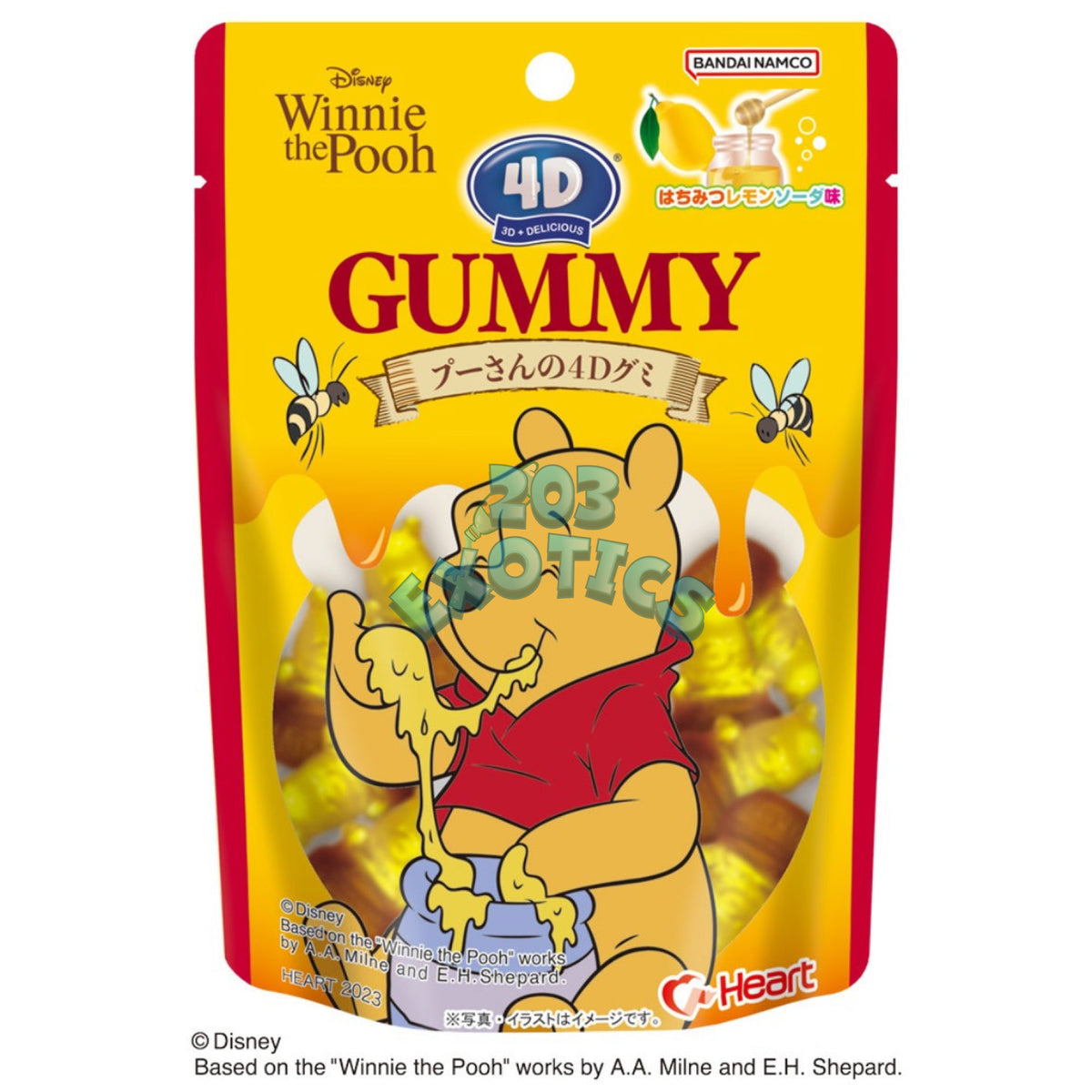 Winnie The Pooh Honey Lemon Gummies | 203 Exotics
